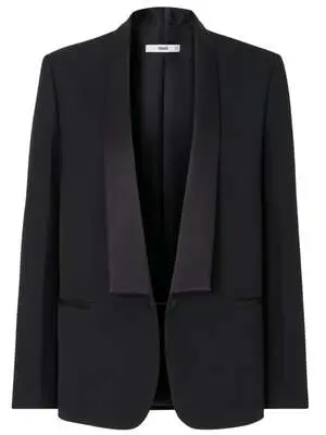 Fendi Tailored Shawl Lapel Blazer - Black