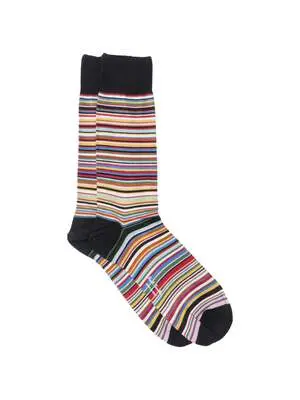 Paul Smith Striped Crew Socks - Multicolor