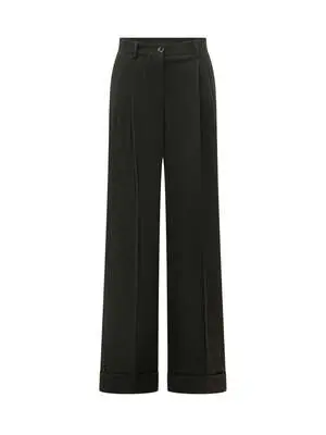 Dolce & Gabbana Tailored Trousers In Stretch Wool Blend