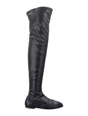 Gimaguas Over-the-knee Flat Boots - Nero