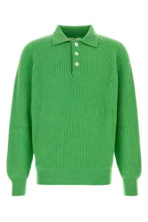 UMIT BENAN Cashmere Diana Polo Shirt For - Green