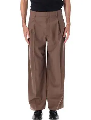 LEMAIRE Pleated Wide-leg Trousers