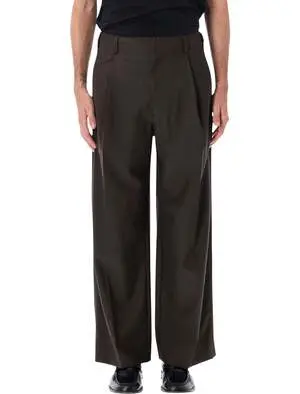 LEMAIRE Wide-leg Wool Blend Trousers