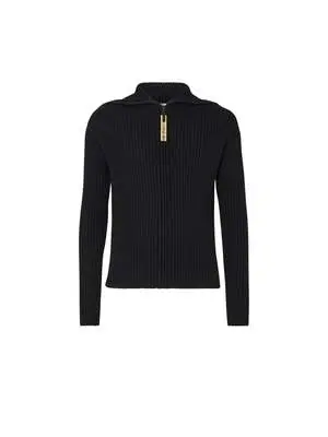 Fendi S 100% Wool Sweater - Black