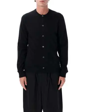 Comme Des Garçons Wool Button-front Cardigan