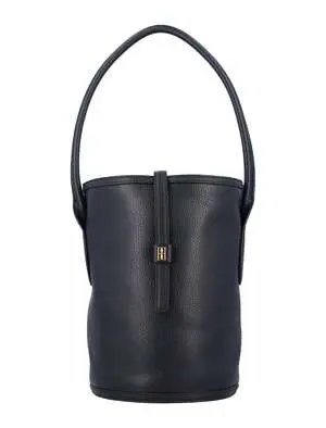 BY MALENE BIRGER Leather Bucket Shoulder Bag