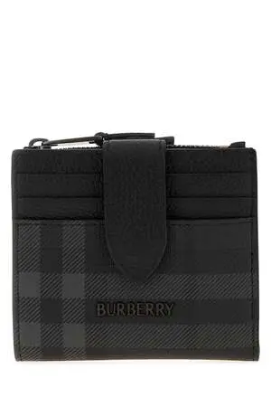 Burberry Printed Canvas Card Holder Mini 10 Cm X 9 Cm X 2 Cm - Checked