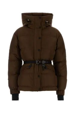 Moncler Salastrains Quilted Down Jacket - Brown