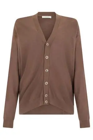 LEMAIRE Cardigan In Mixed Wool