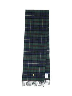 Polo Ralph Lauren Plaid Wool-cashmere Scarf - Multicolor