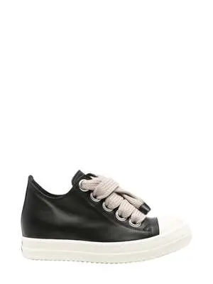 Rick Owens Platform Lace-up Sneakers - Black