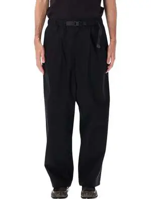 Comme Des Garçons Belted Relaxed Fit Trousers - Nero