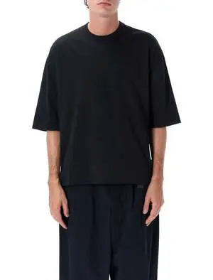 Comme Des Garçons Oversized Cotton T-shirt - Nero