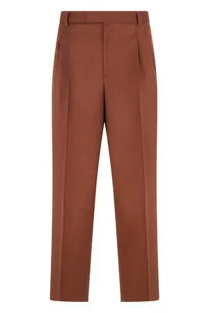 BOSS Pleated Trousers - Camel