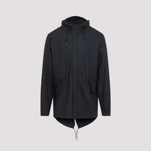 Rains Fishtail Jacket - Black