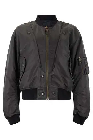 MAISON MARGIELA Maison Margiela Bomber Jacket With Front Zipper