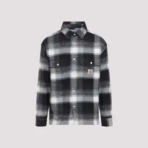 Carhartt Work In Progress Long Sleeve Esterson Shirt - Blue