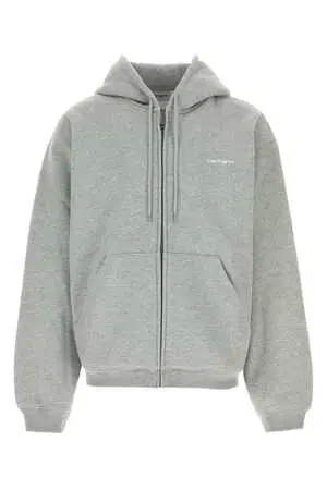 Carhartt Work In Progress Hooded Ebbert Jacket In Cotton Blend For