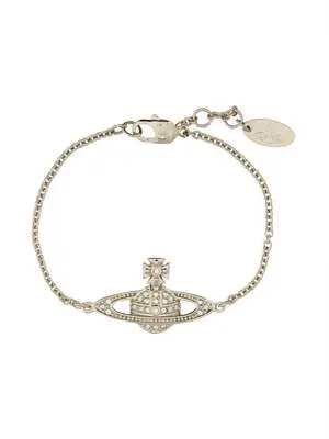 VIVIENNE WESTWOOD Mini Relief Brass Bracelet