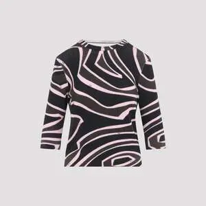 Emilio Pucci Long-sleeve Knit Top - Multicolour