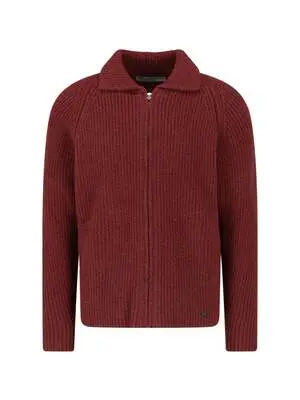 MASSIMO OSTI STUDIO Wool Blend Sweater - Red