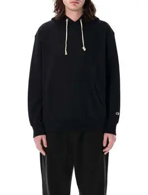 Champion Hooded Sweatshirt With Kangaroo Pocket - Nero