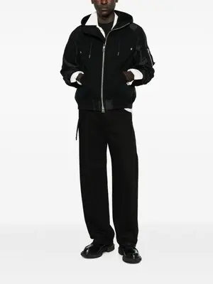 Sacai Zipped Sweatshirt