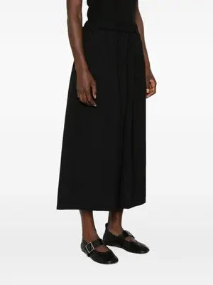 Comme Des Garçons Wool Wide-leg Trousers