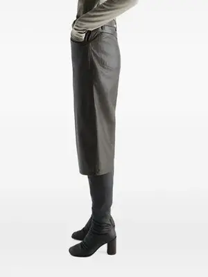 LEMAIRE Leather Bermudas