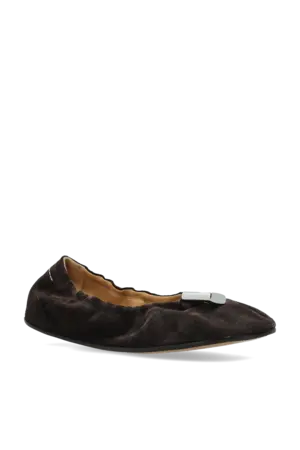 MAISON MARGIELA Suede Ballet Flats