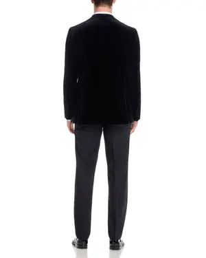 BOSS Hutson Cotton Slim Fit Sport Coat - Black