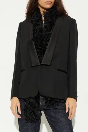 Fendi Wool Blazer With Pockets