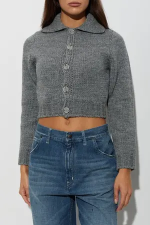 MAISON MARGIELA Short Cardigan - Grey