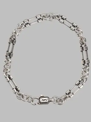 Saint Laurent Bracciale A Catena Con Moschettone