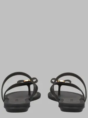 FERRAGAMO Sandalo "vara" Con Fiocco - Black