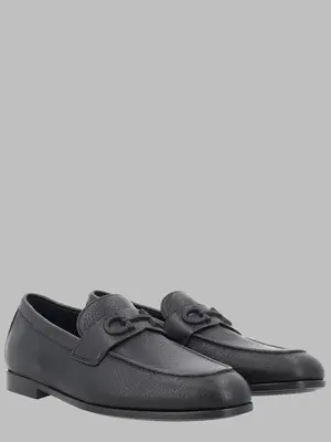 FERRAGAMO Mocassino Con Fibbia "gancini