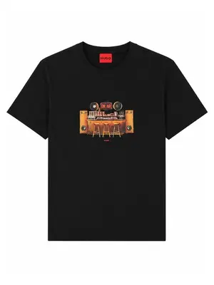 Hugo T-shirt Con Stampa