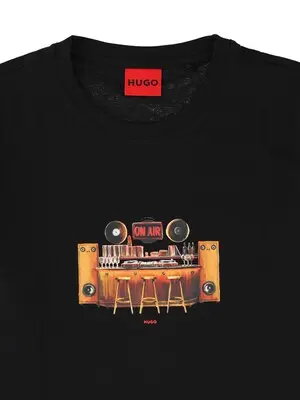 Hugo T-shirt Con Stampa