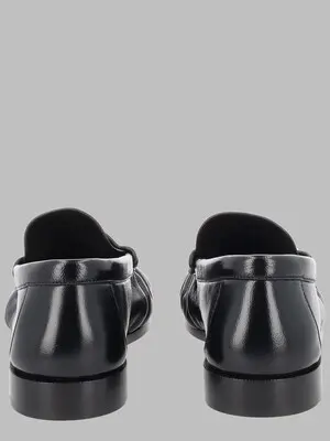 Saint Laurent Mocassino "le Loafer Cassandre - Black