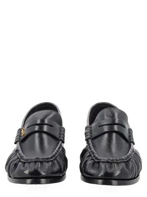 Saint Laurent Mocassino "le Loafer Cassandre - Black