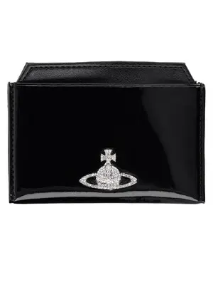 VIVIENNE WESTWOOD Portacarte Con Orb - Black