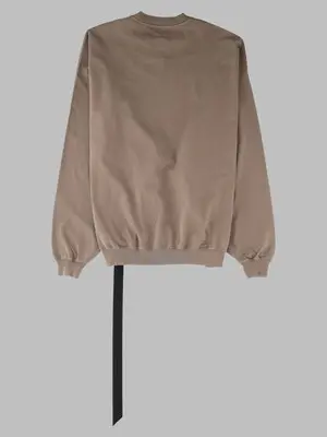 Rick Owens T-shirt In Cotone A Manica Lunga