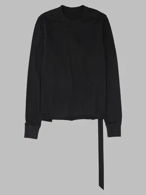 Rick Owens T-shirt In Cotone A Manica Lunga