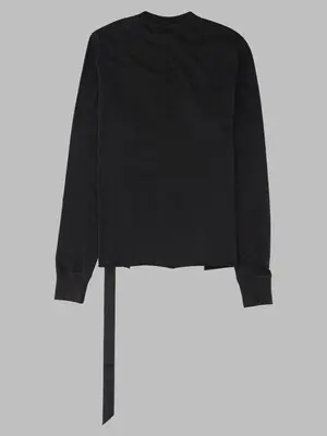 Rick Owens T-shirt In Cotone A Manica Lunga