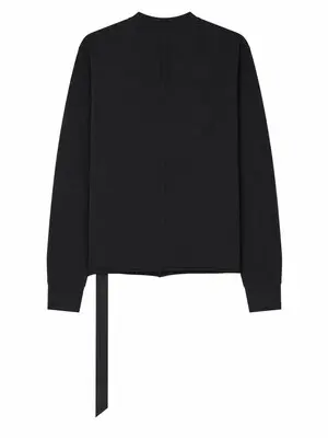 Rick Owens T-shirt In Cotone A Manica Lunga