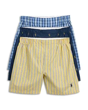 Polo Ralph Lauren Boxers, Pack Of 3 - Multi