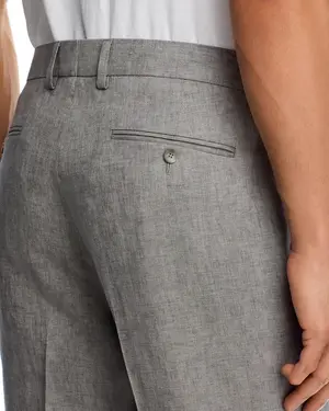 Vince Delave Linen Slim Fit Suit Pants