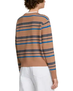 Sandro Piper Layered Effect Sweater