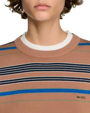 Sandro Piper Layered Effect Sweater