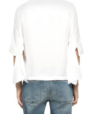 Zadig&Voltaire Telmy Silk Tie Sleeve Shirt - Judo